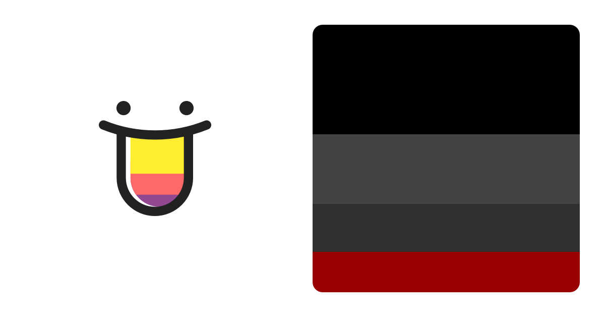 Color Palette: #000000 #434343 #312F2F #990000 - Color Hunt