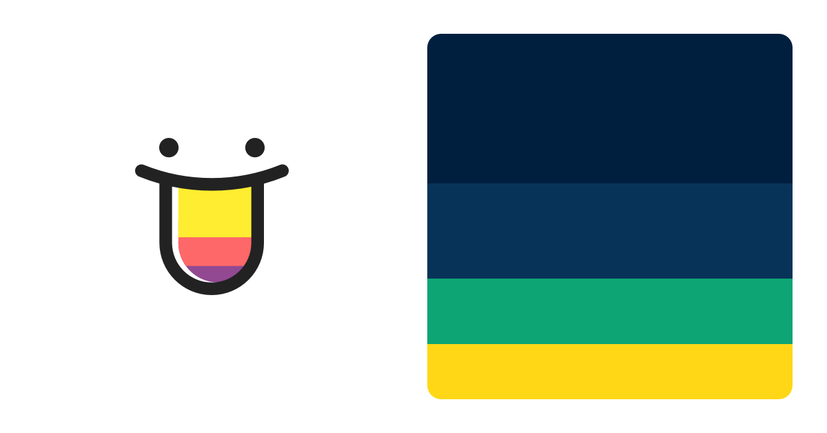 Color Palette: #001F3F #083358 #0DA574 #FFD717 - Color Hunt