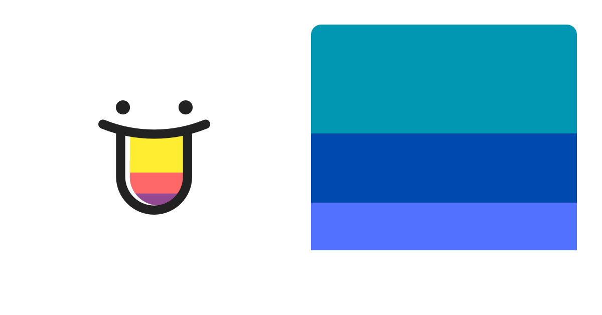 Color Palette: #0097B2 #004AAD #5271FF #FFFFFF - Color Hunt