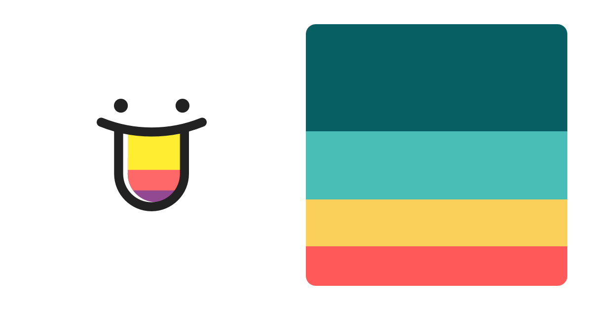 Color Palette: #085F63 #49BEB7 #FACF5A #FF5959 - Color Hunt