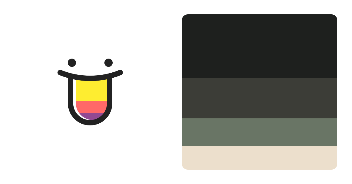 Color Palette: #1E201E #3C3D37 #697565 #ECDFCC - Color Hunt