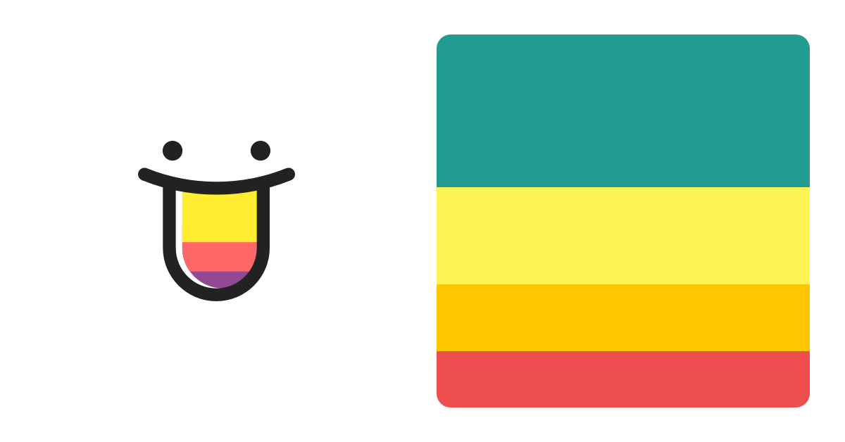 Color Palette: #219C90 #FFF455 #FFC700 #EE4E4E - Color Hunt