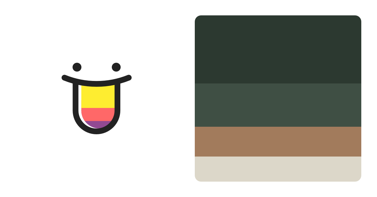 Color Palette: #2C3930 #3F4F44 #A27B5C #DCD7C9 - Color Hunt