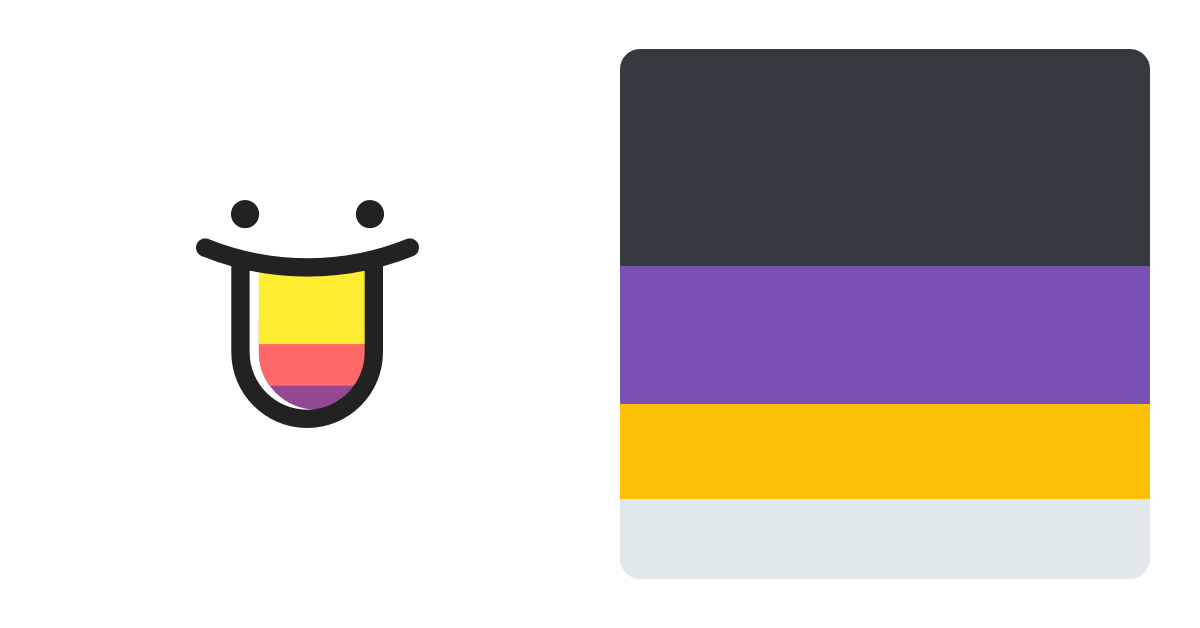 Color Palette 343A40 7952B3 FFC107 E1E8EB Color Hunt