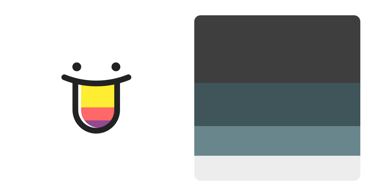 Color Palette: #3E3E3E #405559 #68868C #EDEDED - Color Hunt