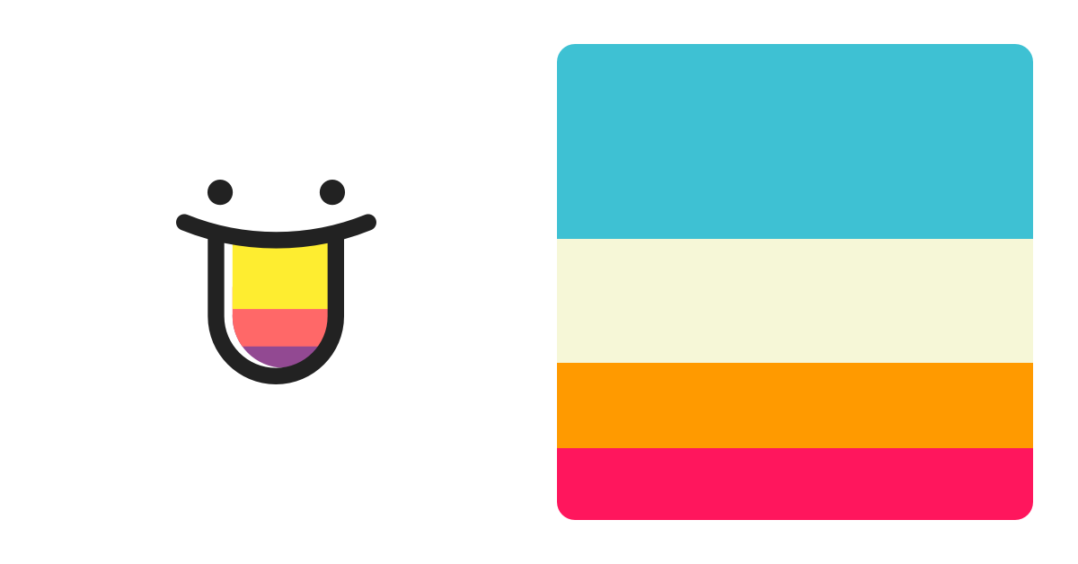 Color Palette: #3EC1D3 #F6F7D7 #FF9A00 #FF165D - Color Hunt