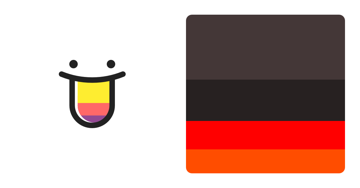 Color Palette: #443737 #272121 #FF0000 #FF4D00 - Color Hunt