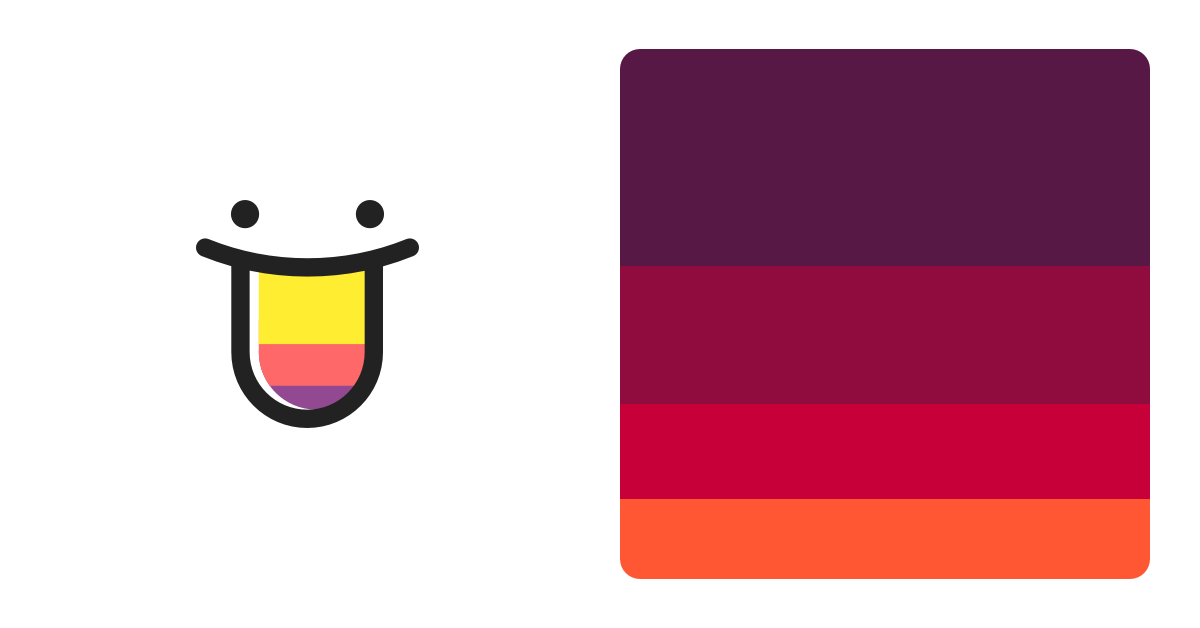 Color Palette: #581845 #900C3F #C70039 #FF5733 - Color Hunt