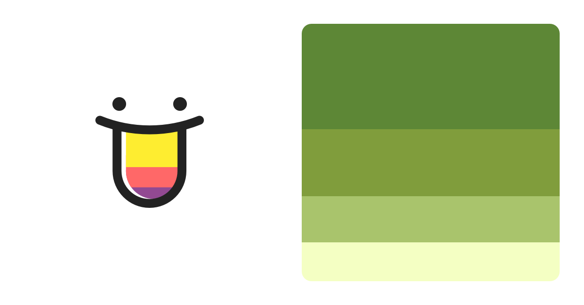 Color Palette: #5D8736 #809D3C #A9C46C #F4FFC3 - Color Hunt