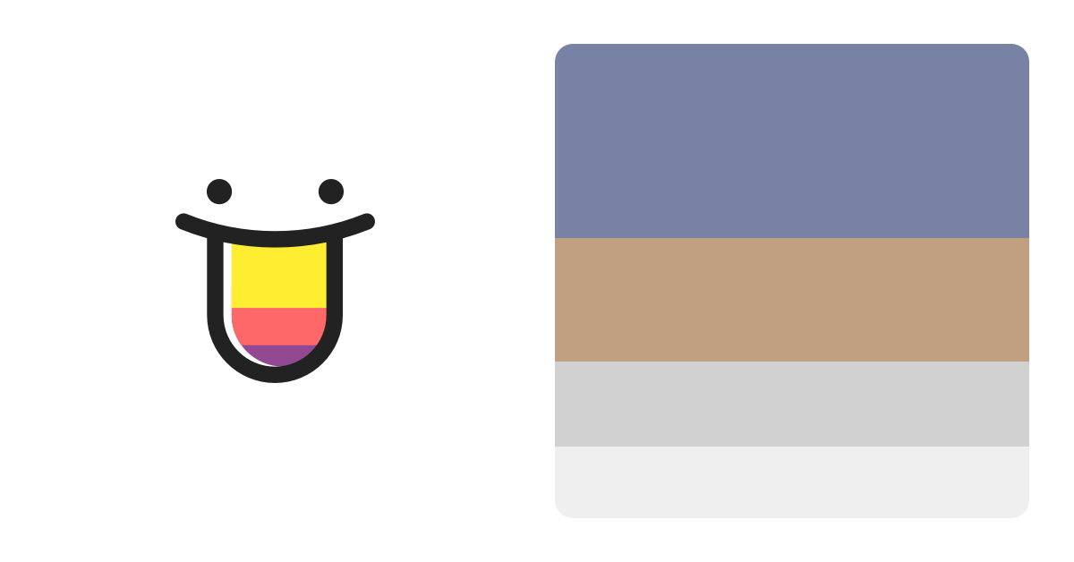 Color Palette: #7882A4 #C0A080 #D1D1D1 #EFEFEF - Color Hunt