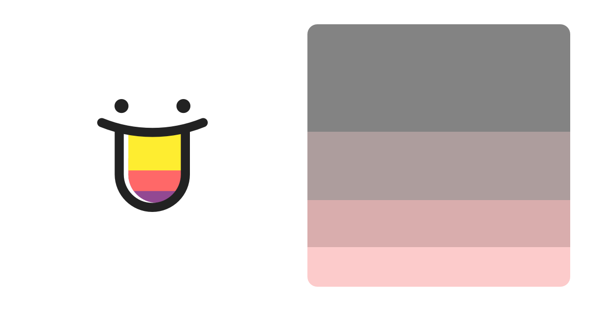 Color Palette: #838383 #AD9D9D #D9ADAD #FCCBCB - Color Hunt