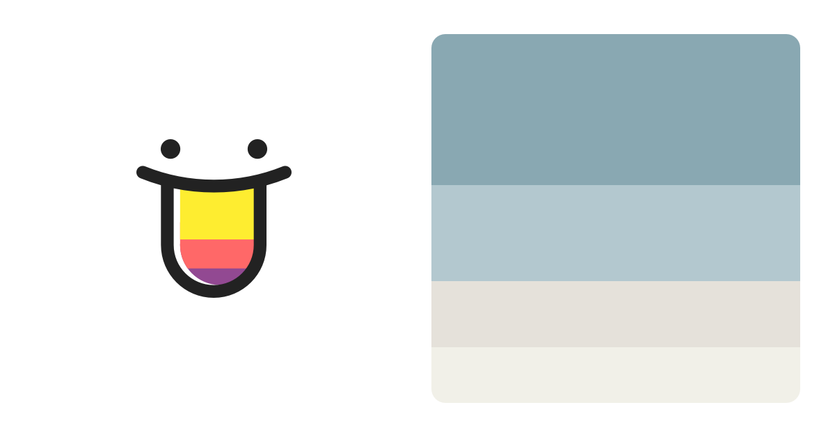 Color Palette: #89A8B2 #B3C8CF #E5E1DA #F1F0E8 - Color Hunt