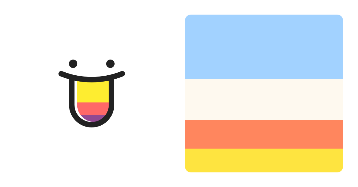 Color Palette: #A2D2FF #FEF9EF #FF865E #FEE440 - Color Hunt