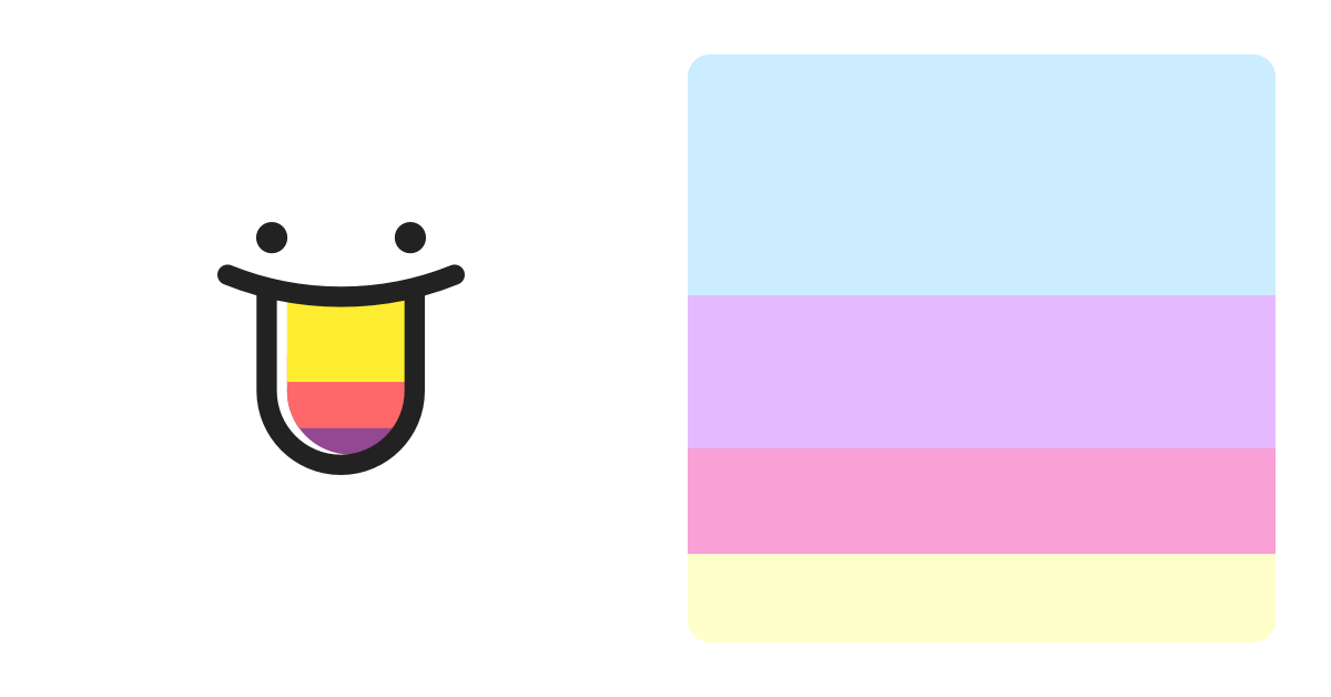 Color Palette: #CCEDFF #E5B9FF #F9A0D6 #FFFFCC - Color Hunt