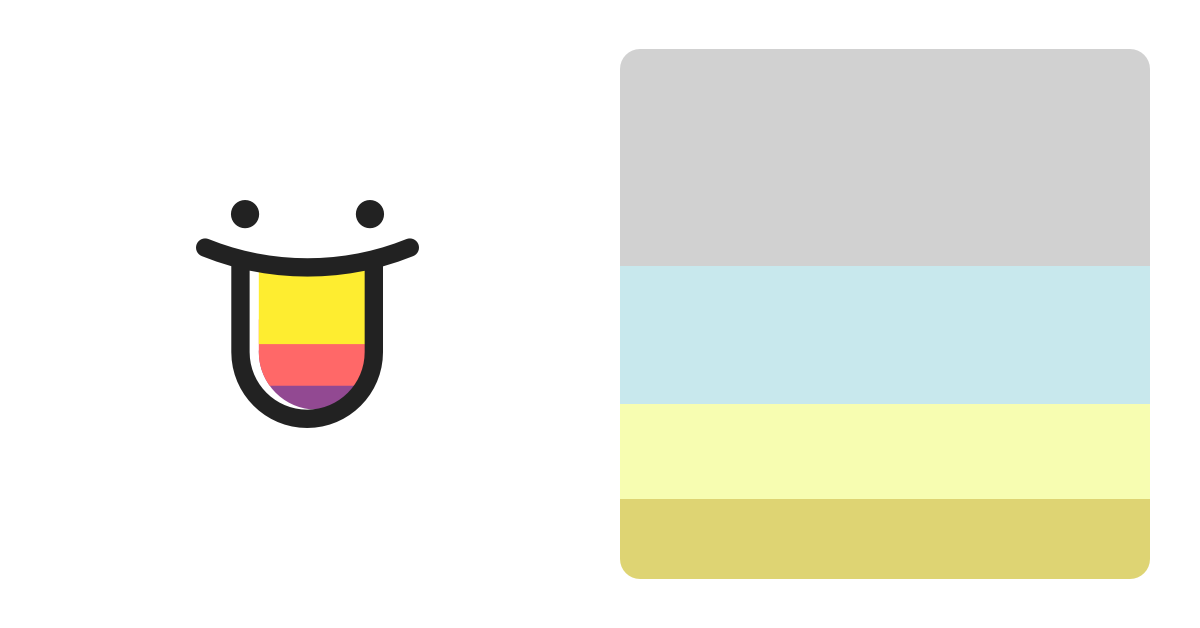 Color Palette: #D1D1D1 #C8E8ED #F7FDB1 #DED473 - Color Hunt