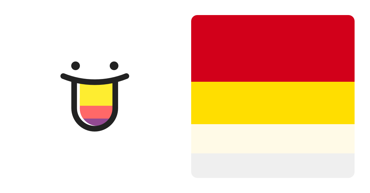 Color Palette: #D2001A #FFDE00 #FFFAE7 #EFEFEF - Color Hunt