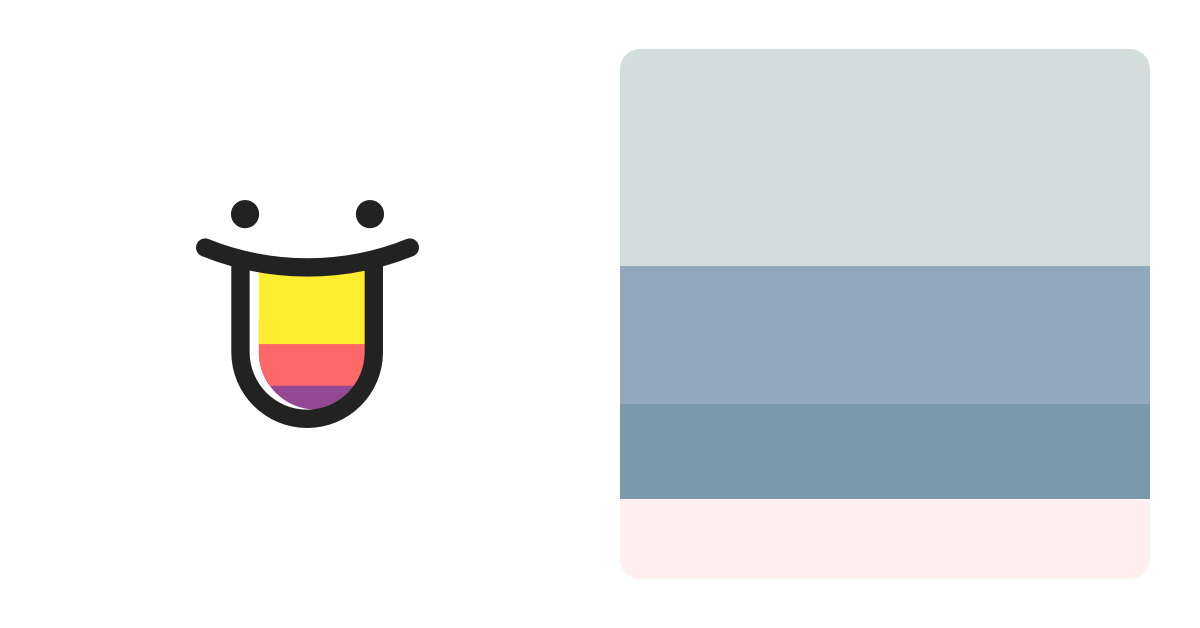 Color Palette: #D3DEDC #92A9BD #7C99AC #FFEFEF - Color Hunt