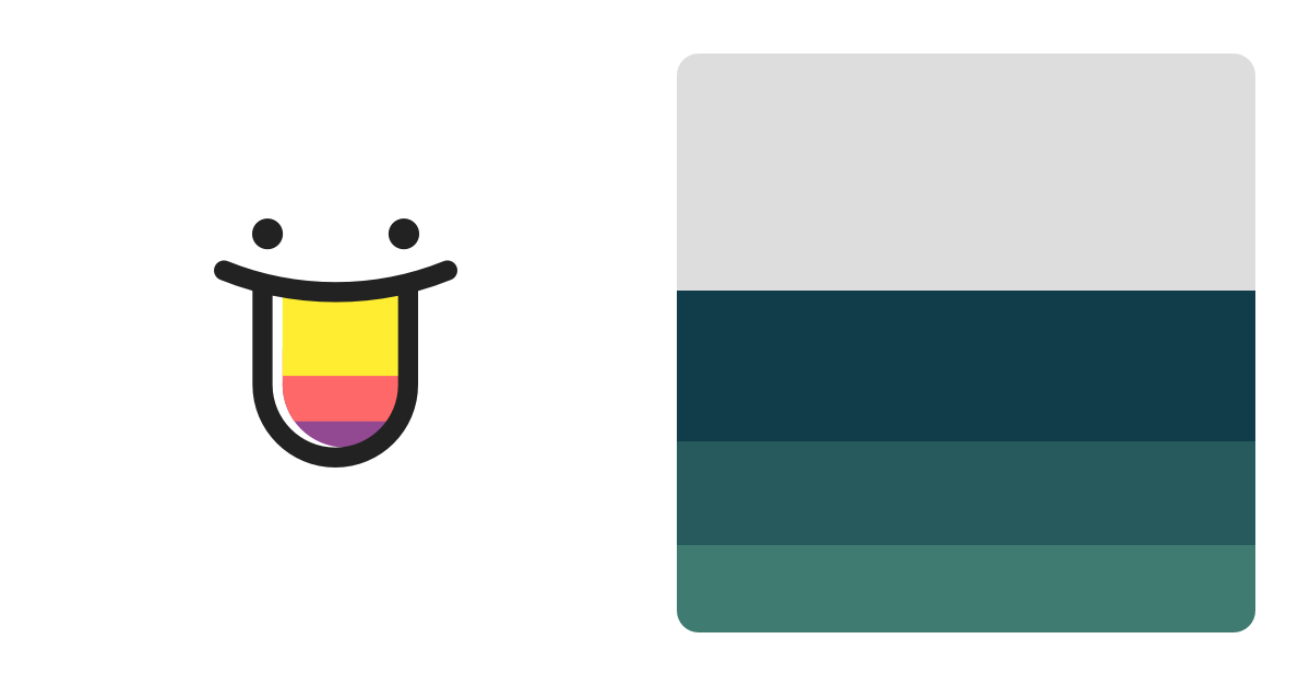 Color Palette: #DDDDDD #113C4A #265A5C #3F7B70 - Color Hunt