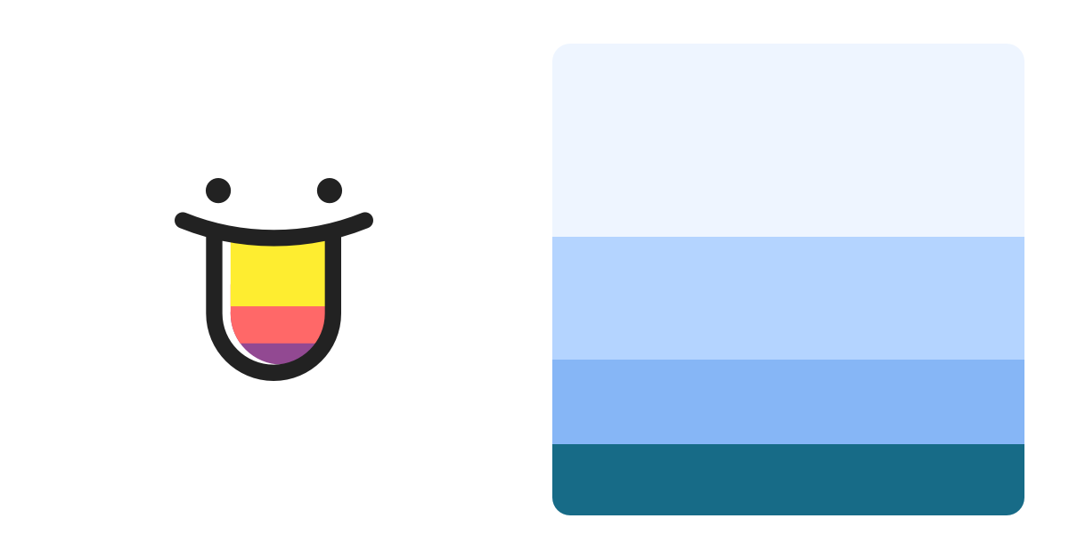 Color Palette: #EEF5FF #B4D4FF #86B6F6 #176B87 - Color Hunt