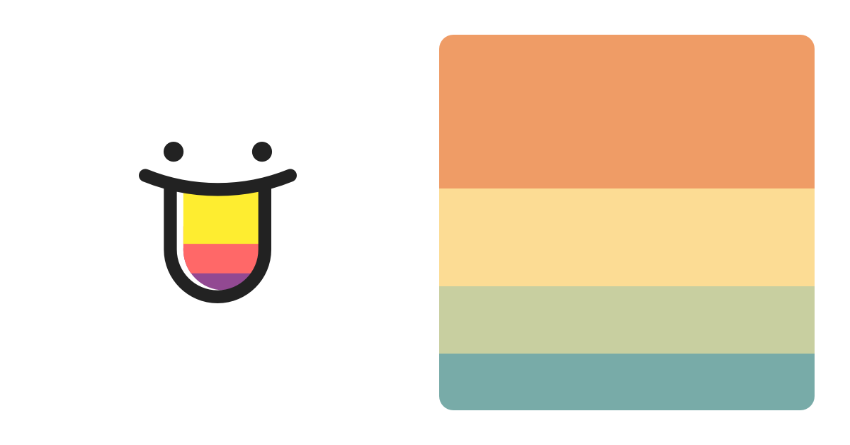 Color Palette: #EF9C66 #FCDC94 #C8CFA0 #78ABA8 - Color Hunt