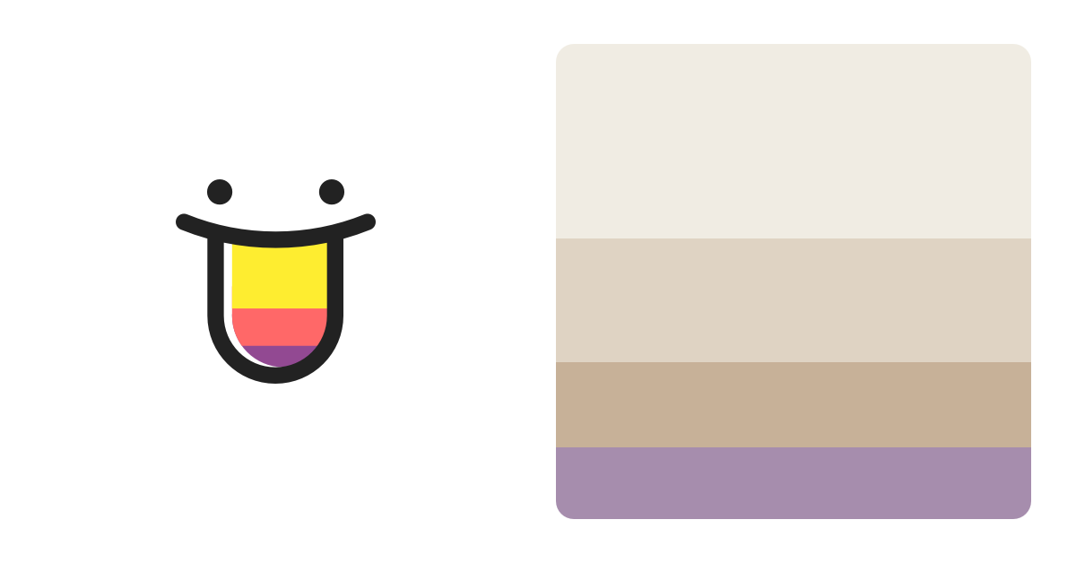 Color Palette: #F0ECE3 #DFD3C3 #C7B198 #A68DAD - Color Hunt