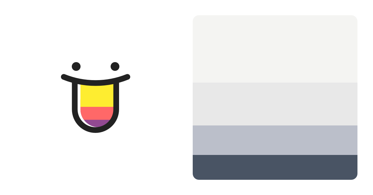Color Palette: #F4F4F2 #E8E8E8 #BBBFCA #495464 - Color Hunt