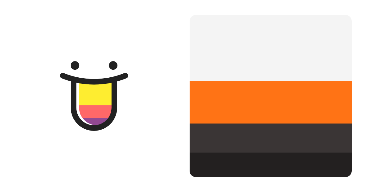 Color Palette F4F4F4 FF7315 3A3535 232020 Color Hunt