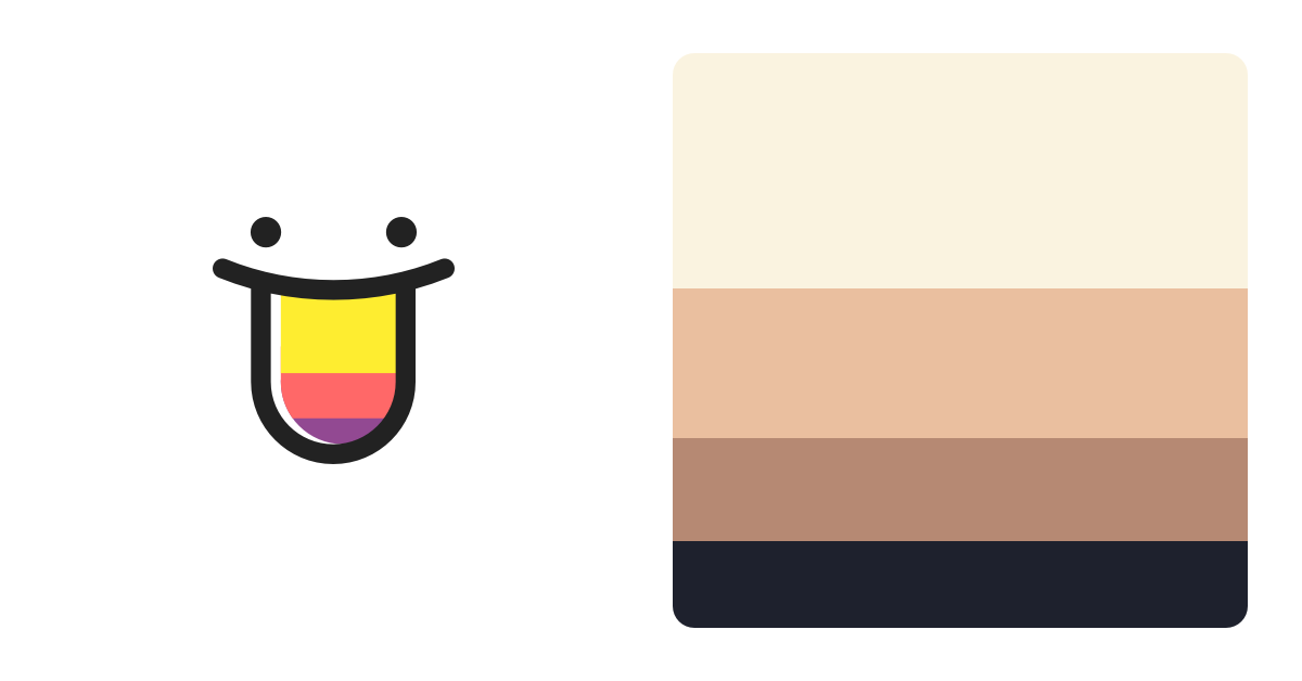 Color Palette: #FAF3E0 #EABF9F #B68973 #1E212D - Color Hunt