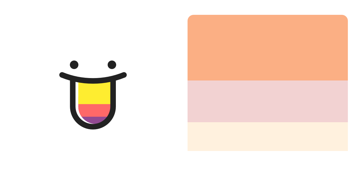 Color Palette: #FBAF84 #F2D2D2 #FFF1DE #FFFFFF - Color Hunt