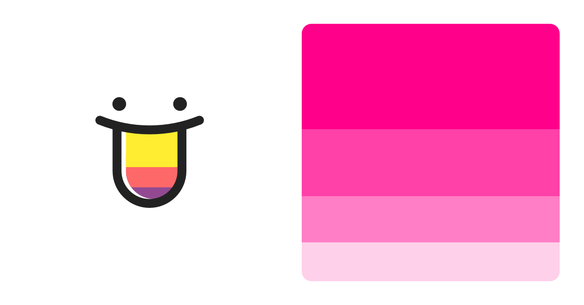 Color Palette: #FF008B #FF41A8 #FF7EC5 #FFD0E9 - Color Hunt