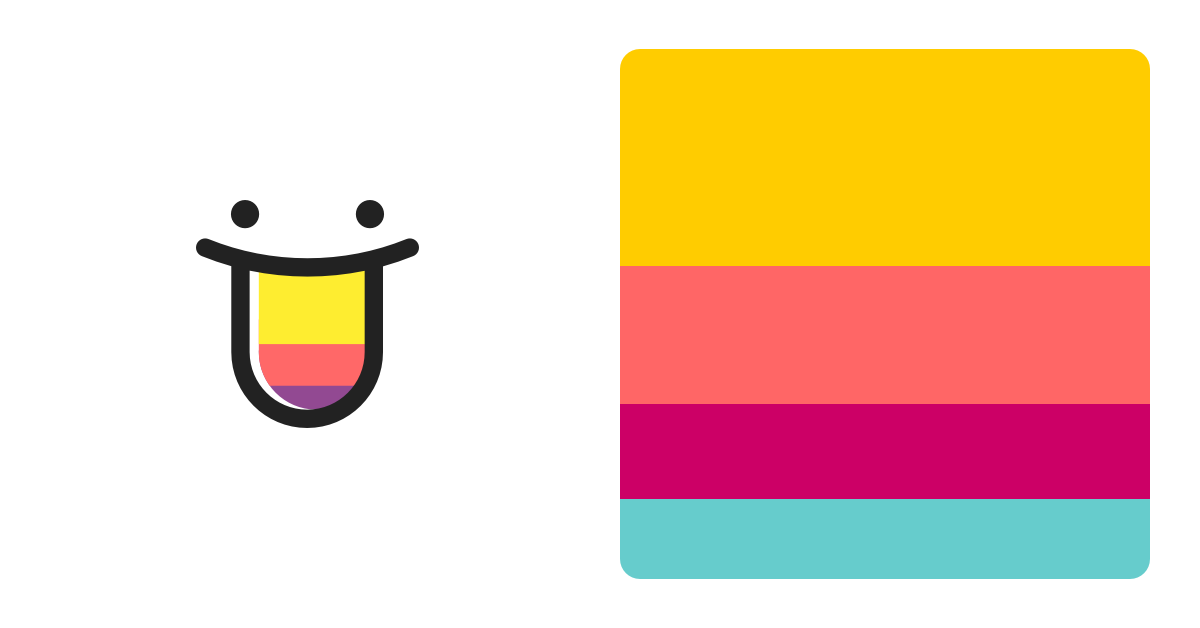 Color Palette: #FFCC00 #FF6666 #CC0066 #66CCCC - Color Hunt