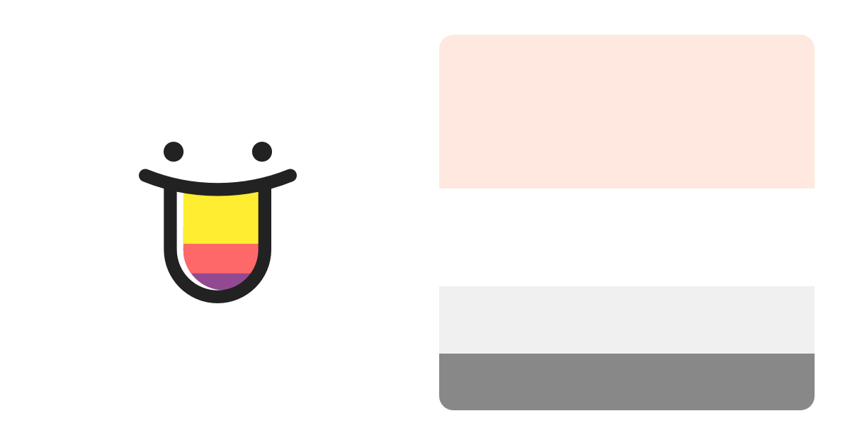 Color Palette: #FFE8DF #FFFFFF #F0F0F0 #888888 - Color Hunt