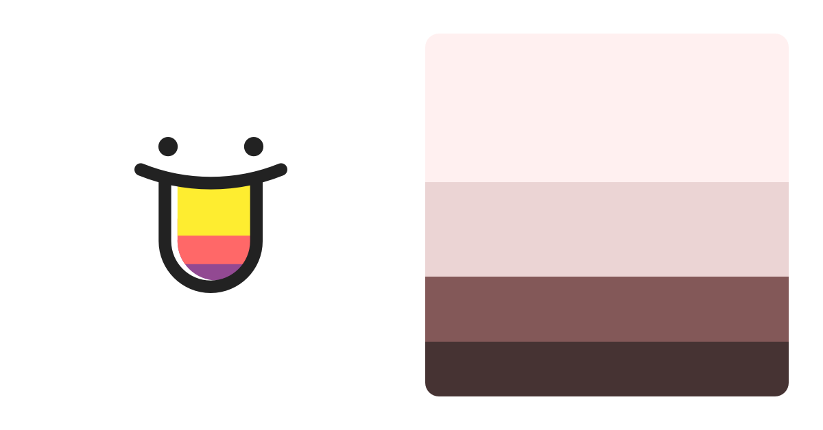Color Palette: #FFF0F0 #EBD4D4 #835858 #463333 - Color Hunt